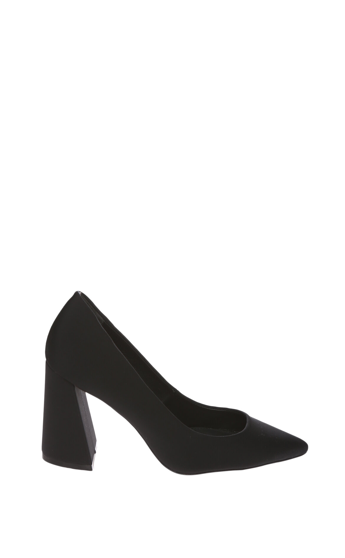 Black Suede-Black Suede Siyah Topuklu Ayakkabı