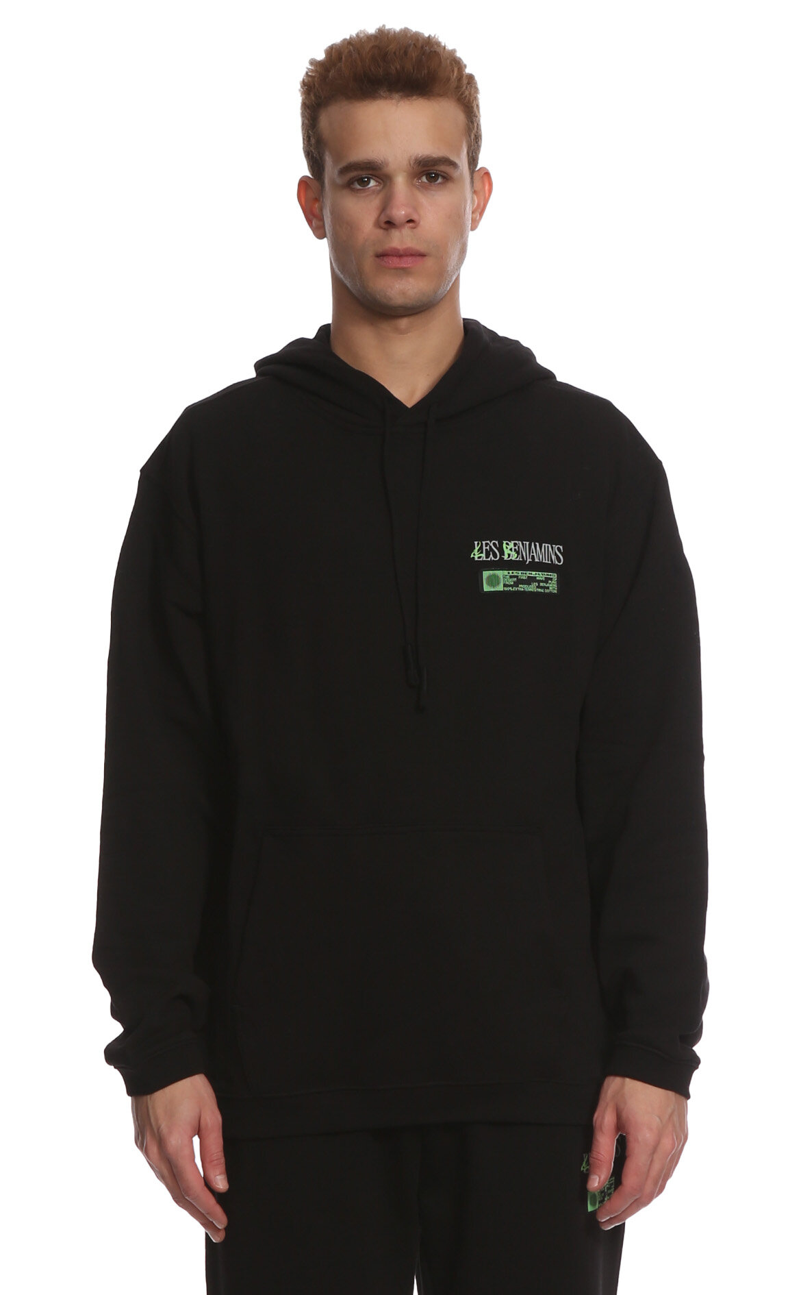 Les Benjamins-Les Benjamıns Siyah Hoodıe