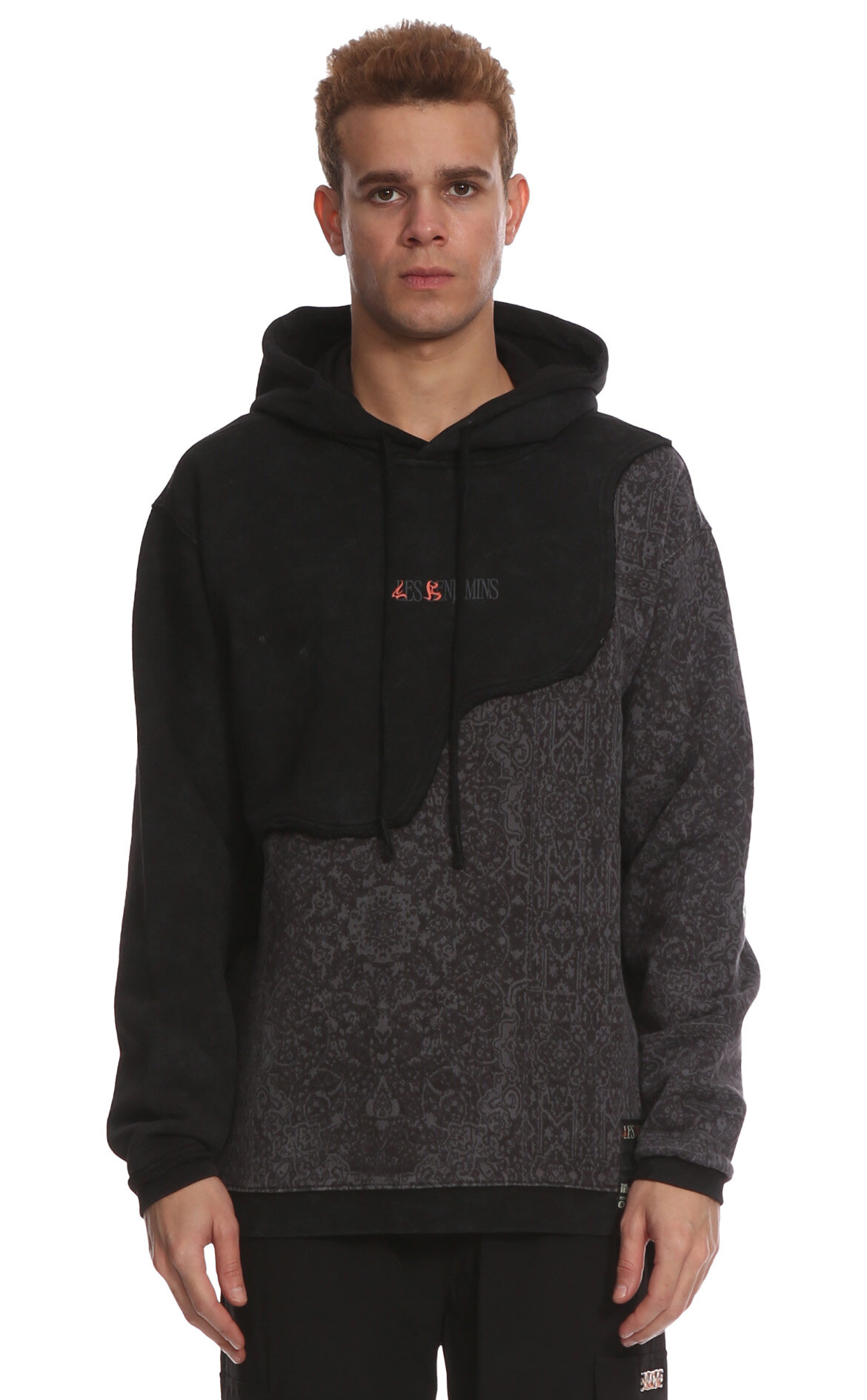 Les Benjamins-Les Benjamıns Siyah Hoodie