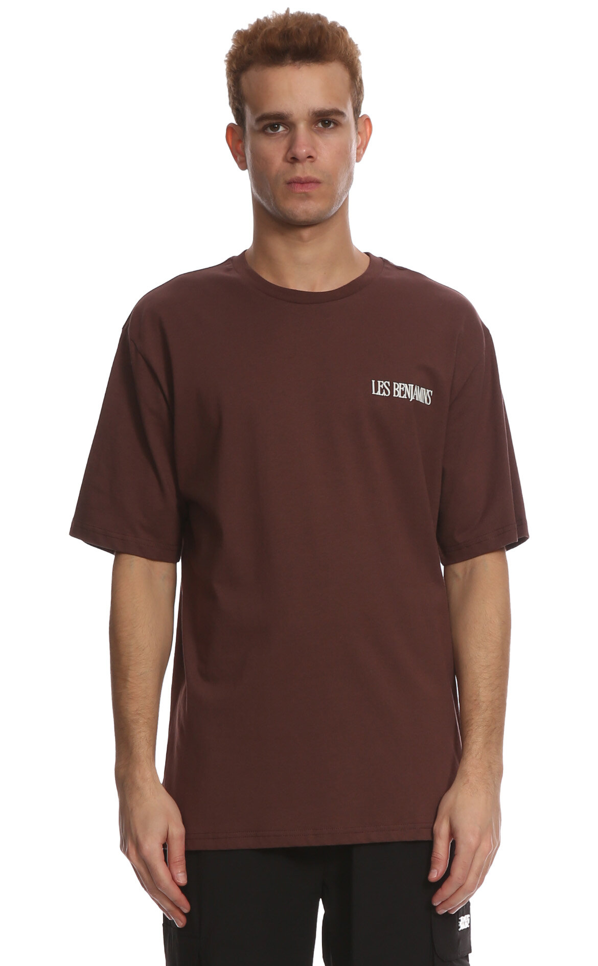 Les Benjamins-Les Benjamıns Kahverengi Tshirt