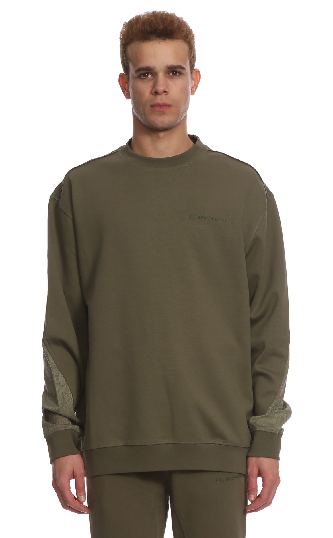 Les Benjamins-Les Benjamıns Yeşil Sweatshırt