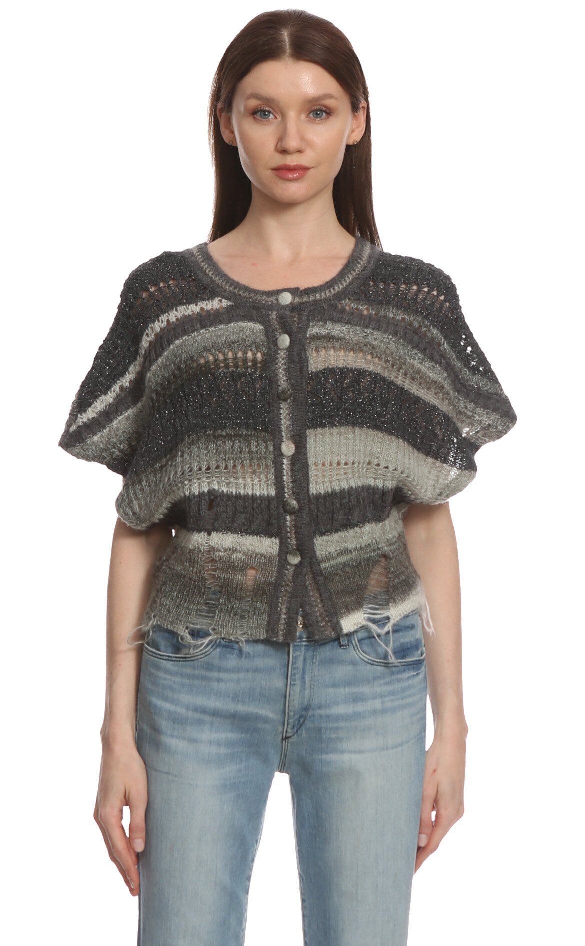 Atelier38-Atelier Gri Süveter