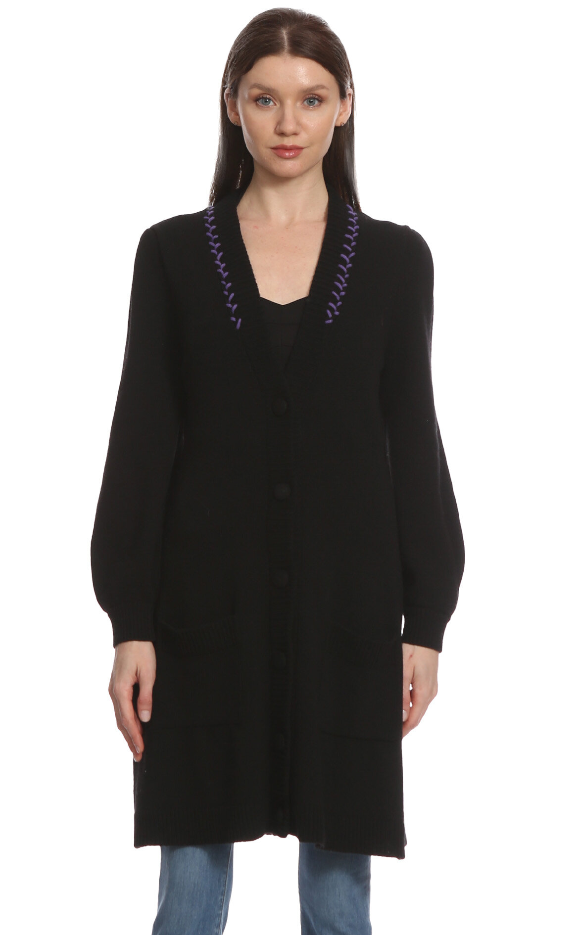 Atelier38-Atelier Siyah Hırka