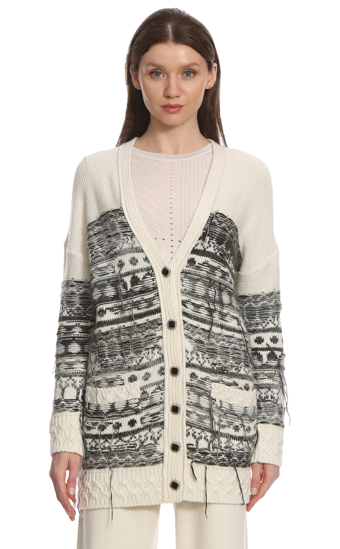 Atelier38-Atelier Ekru Hırka