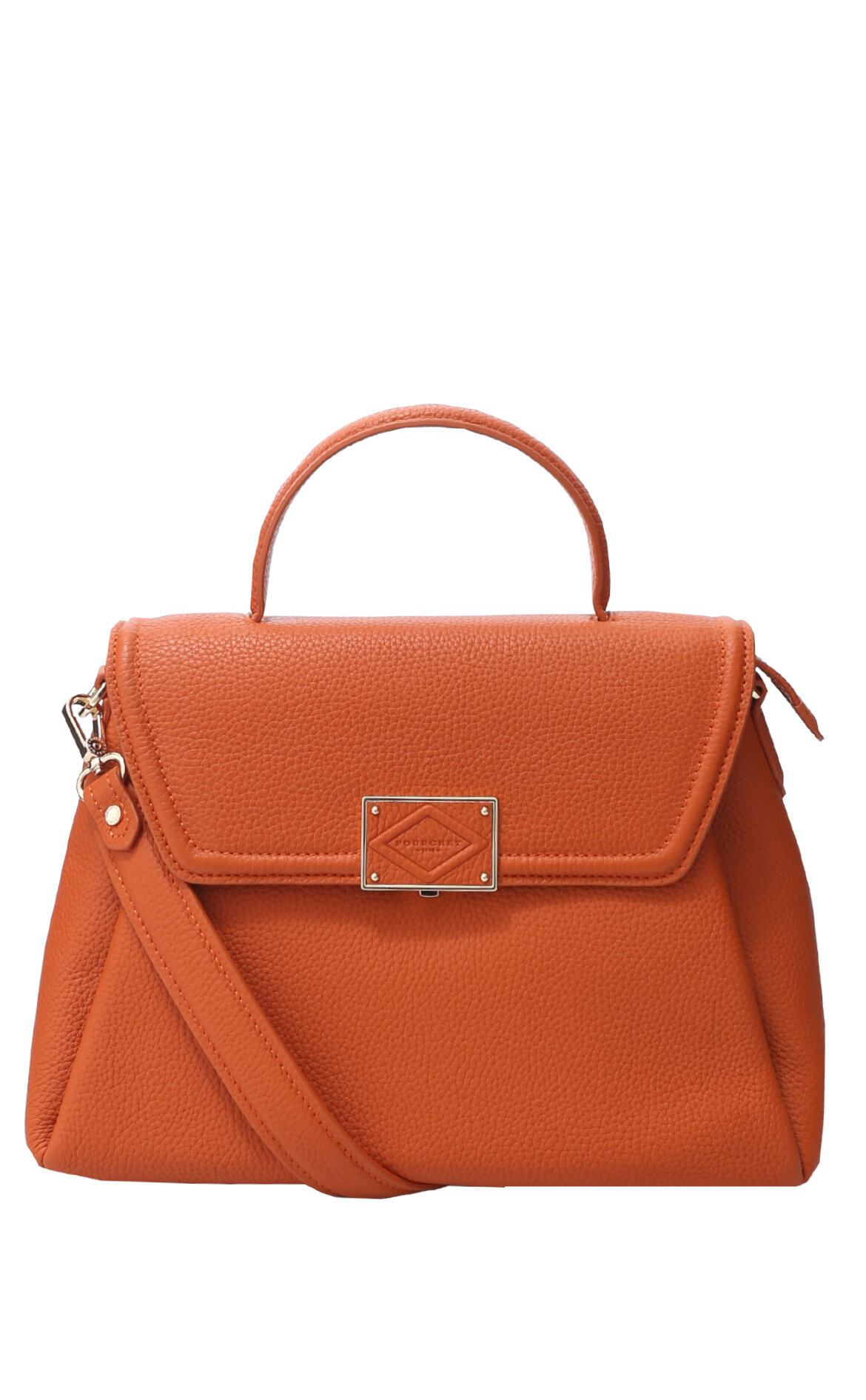 Pourchet-Pourchet Turuncu Çanta