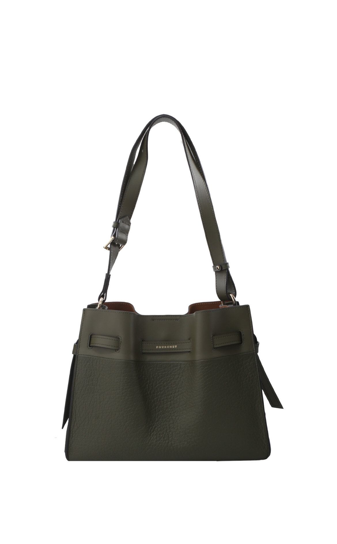 Pourchet-Pourchet Haki Çanta