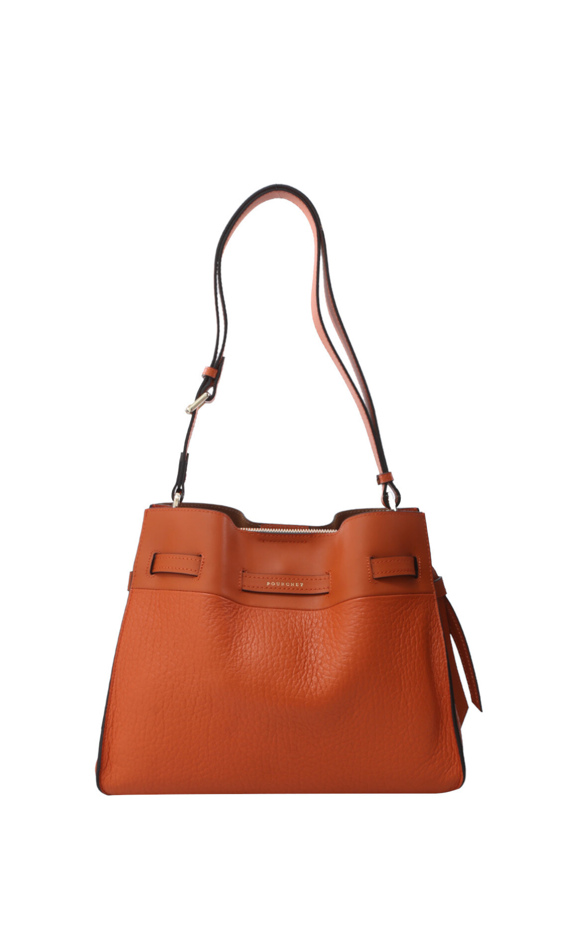 Pourchet-Pourchet Turuncu Çanta