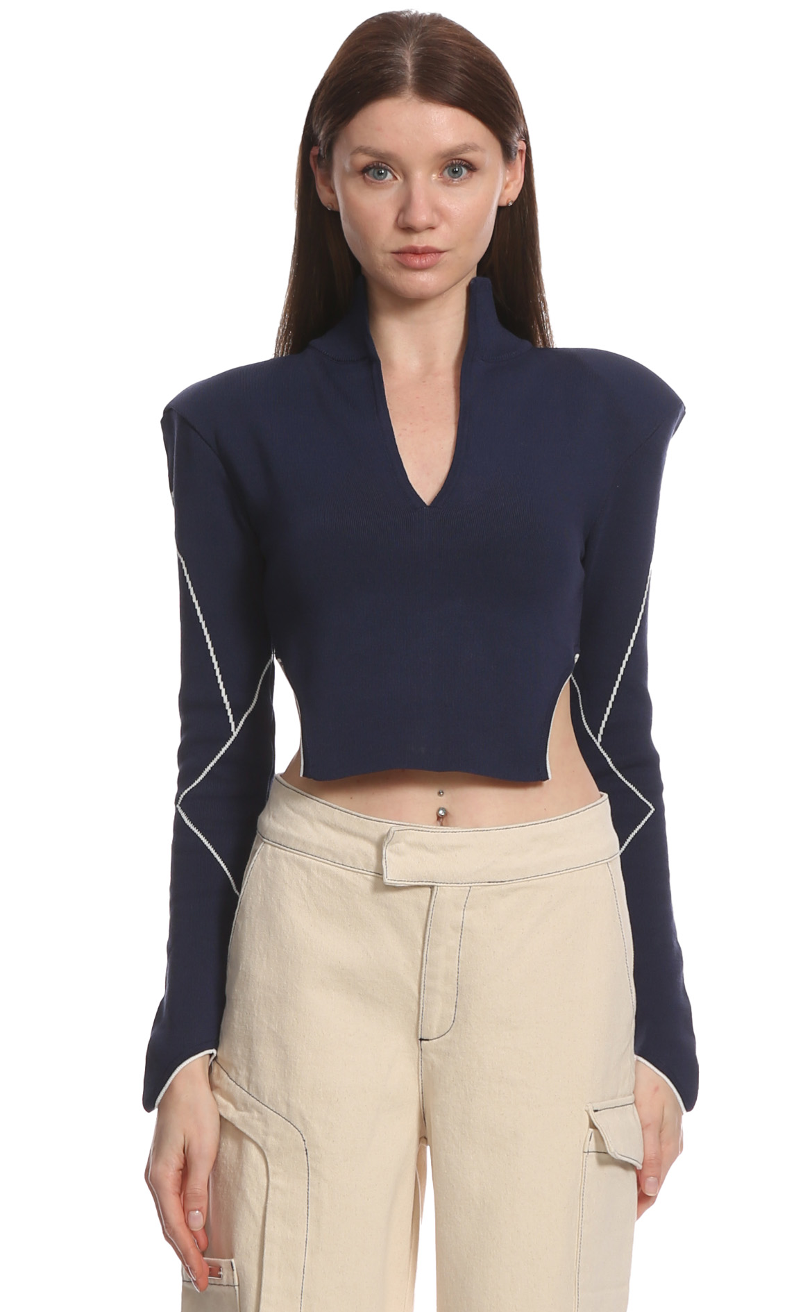 Knitology-KNTLGY Heroine Knitted Top Knitology-KNTLGY Heroine Knitted Top