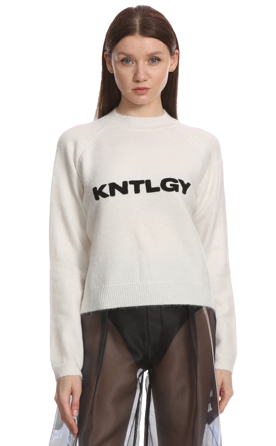 Knitology-KNTLGY Long Sleeve Knitted Sweater Knitology-KNTLGY Long Sleeve Knitted Sweater