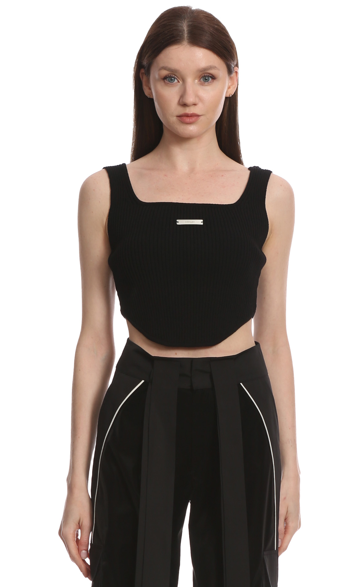 Knitology-KNTLGY Crooked Knit Crop Top