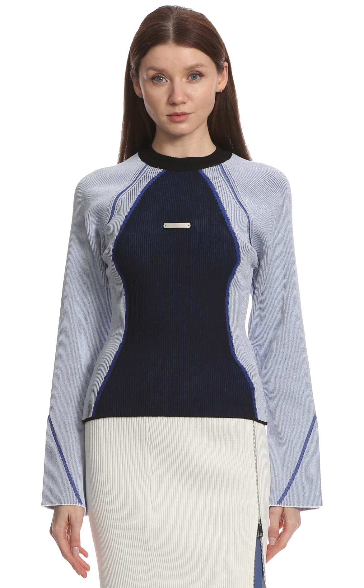 Knitology-KNTLGY Dominion Trumpet Stripe Sweaters Knitology-KNTLGY Dominion Trumpet Stripe Sweaters