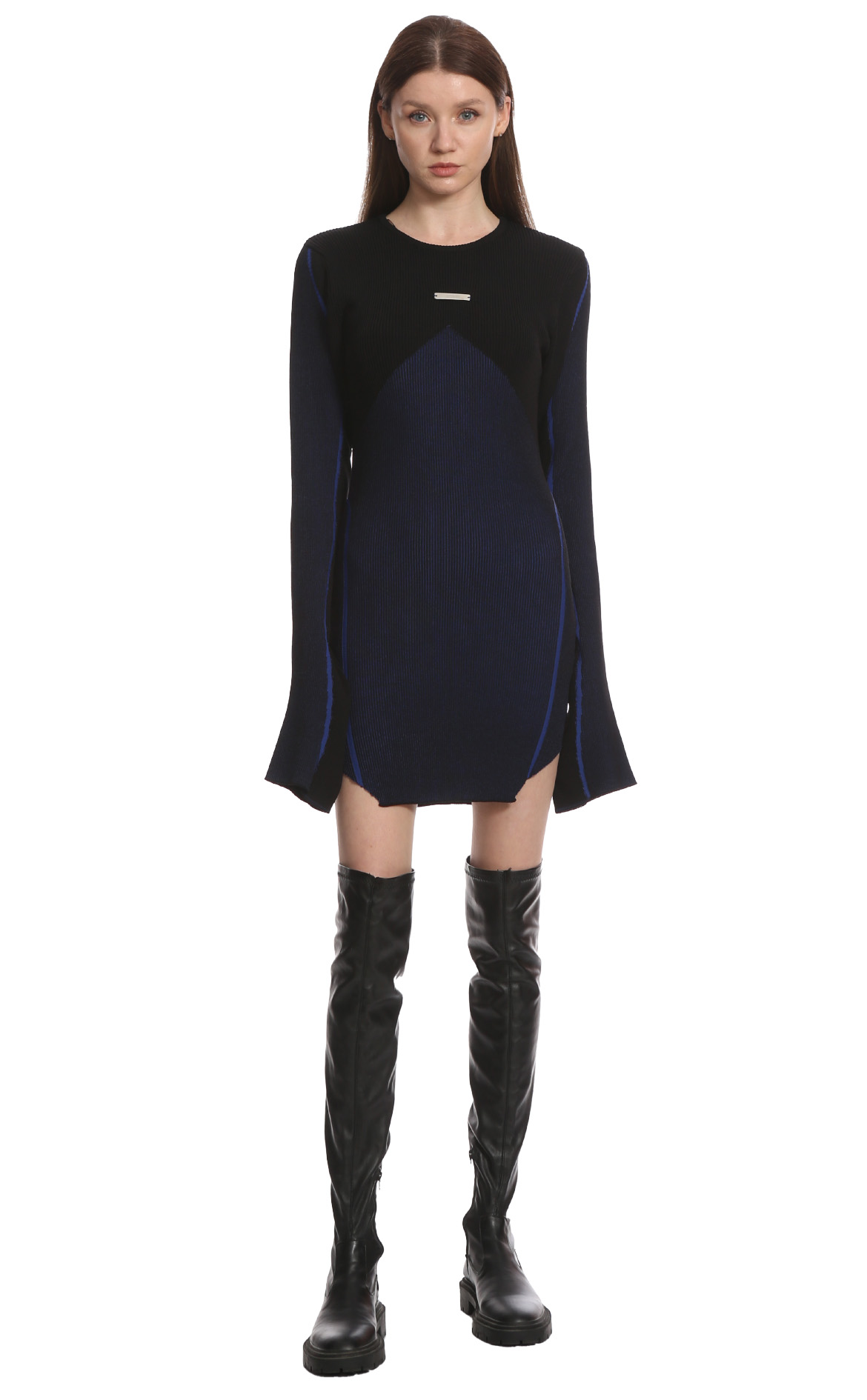 Knitology-KNTLGY Dominion Trumpet Stripe Dress Knitology-KNTLGY Dominion Trumpet Stripe Dress