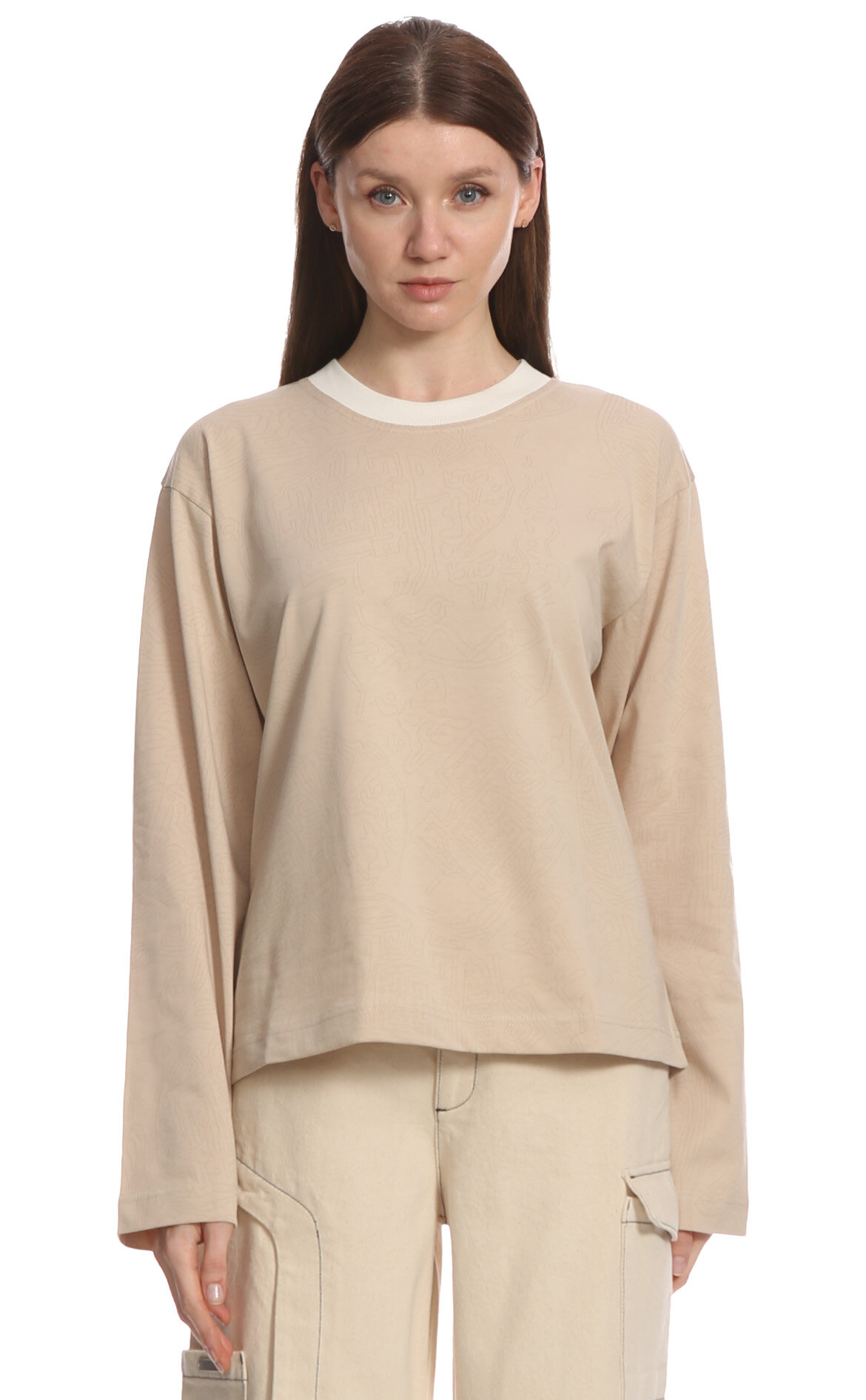 Knitology-KNTLGY Fingerprint Easy Fit Top