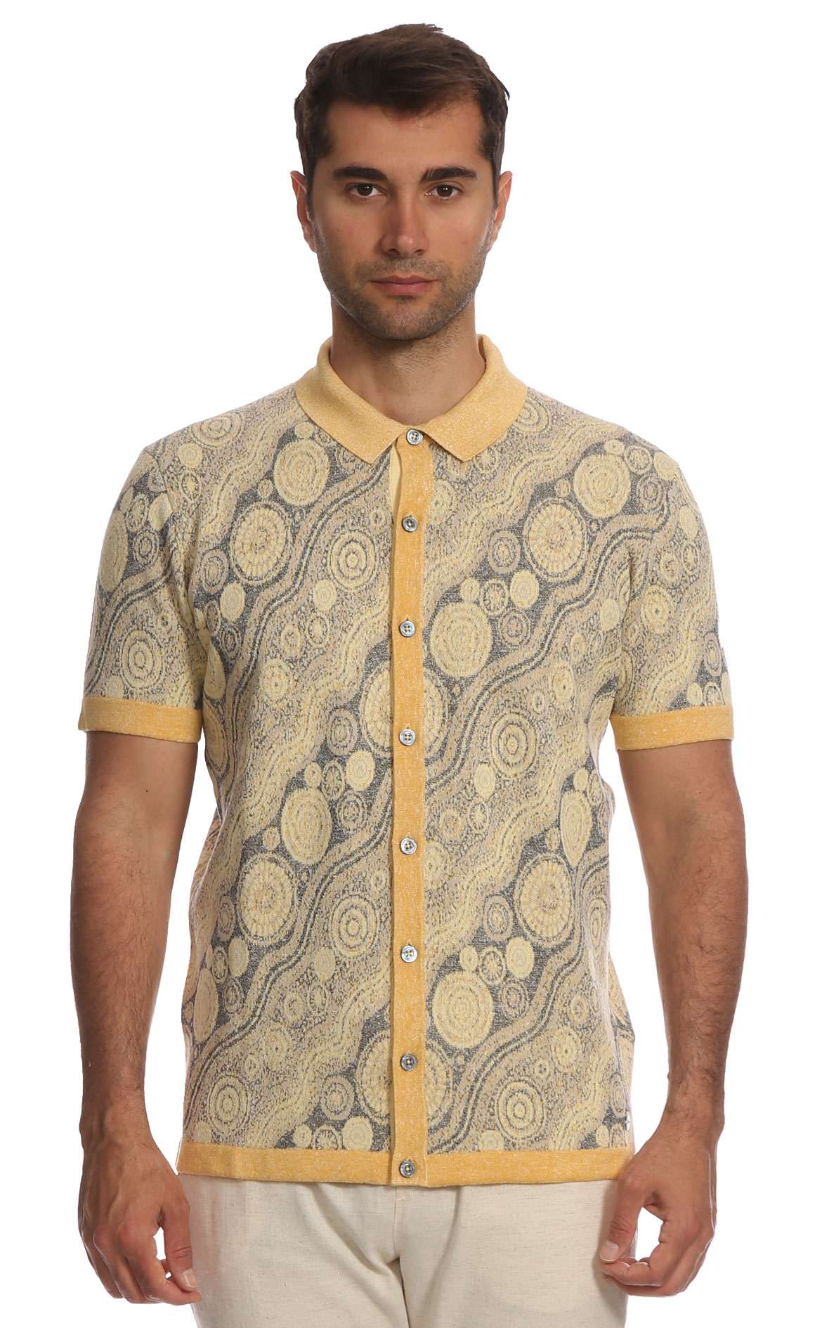 Hemington Erkek Renkli Triko HMG242030479-SUN-BLACK - Brandroom