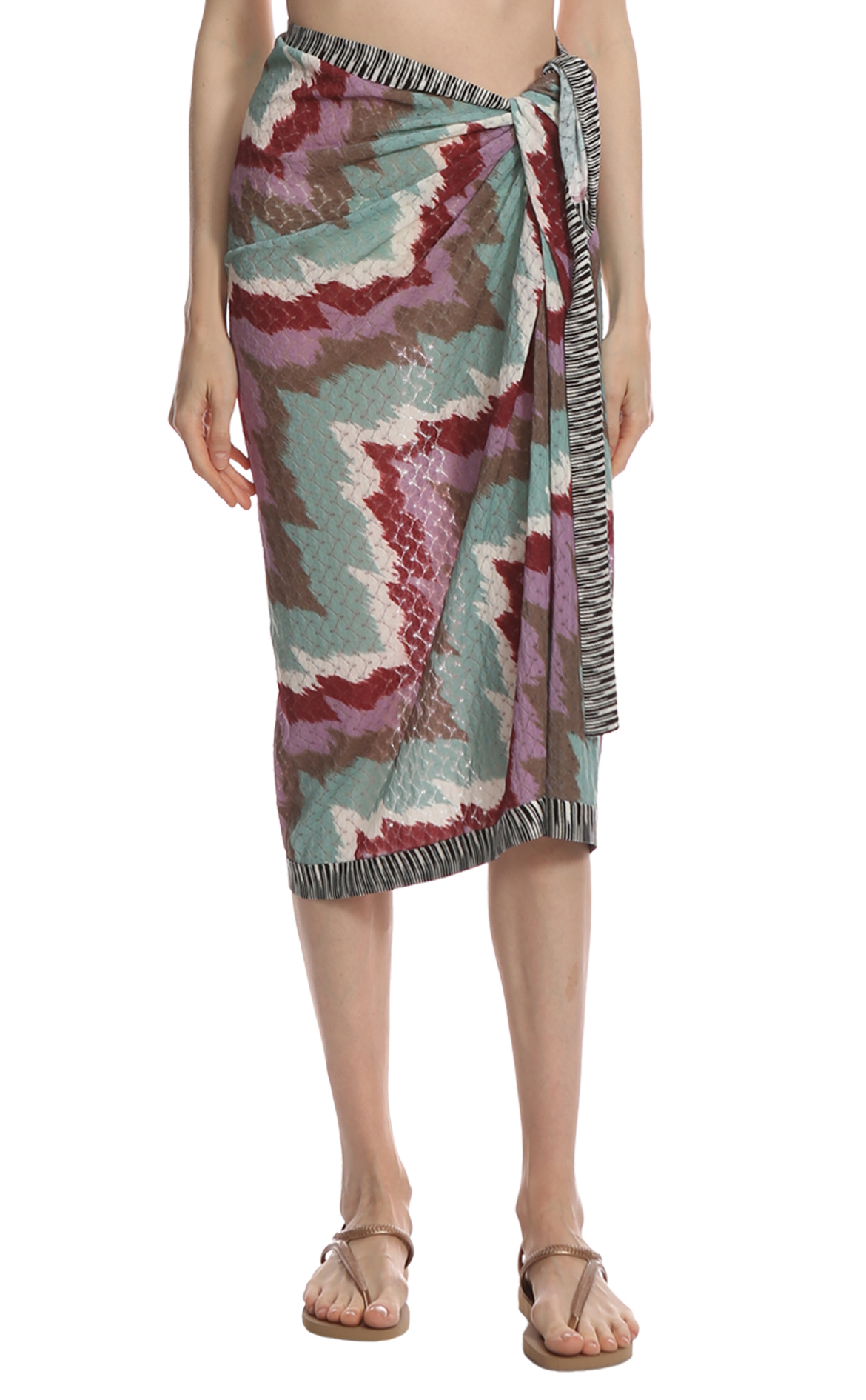Missoni Kadın Renkli Pareo MISPR41PAD8710000-MULTICOLOR - Brandroom