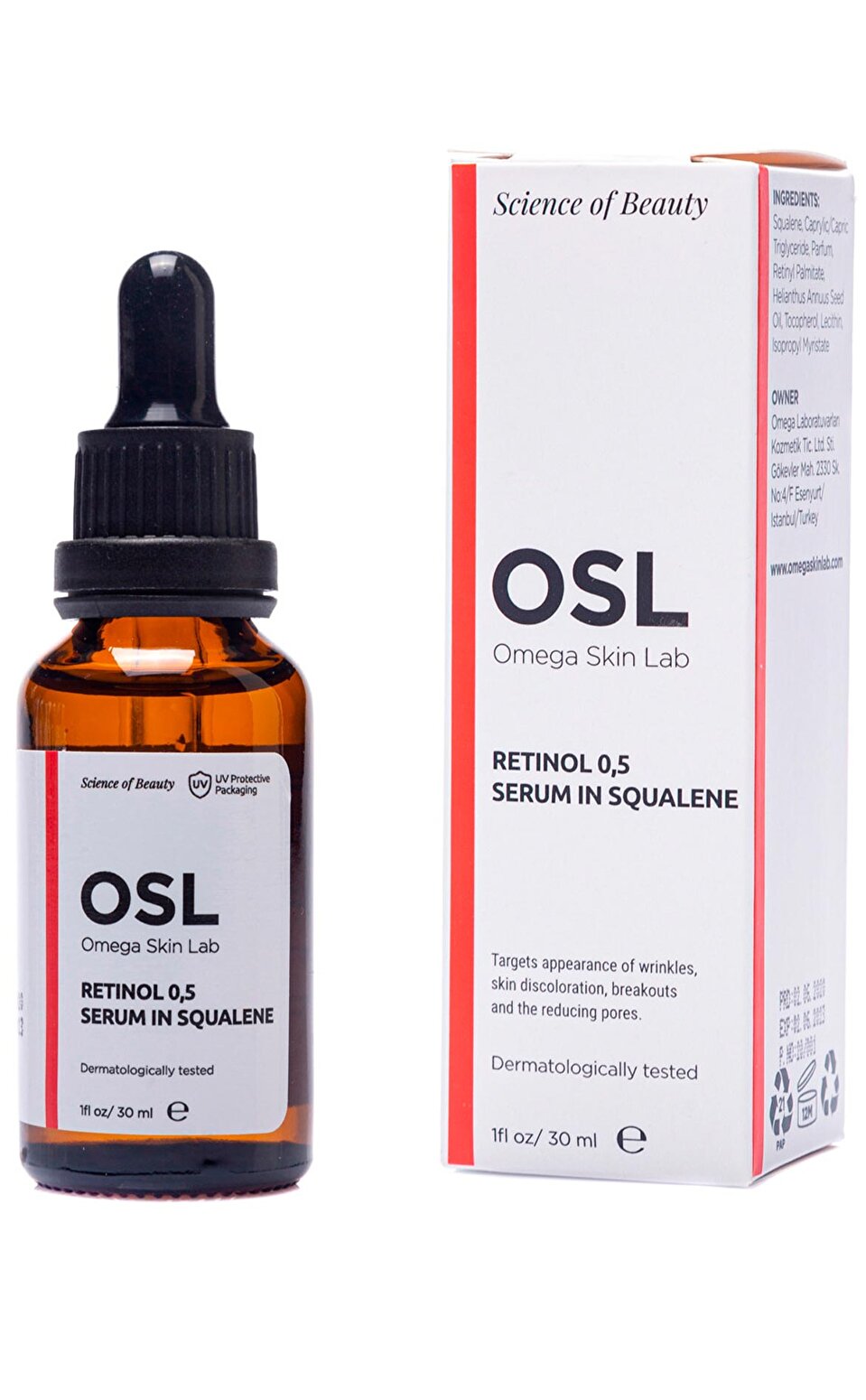 Omega Skin Lab Unisex Serum OSLOSL4554- - Brandroom