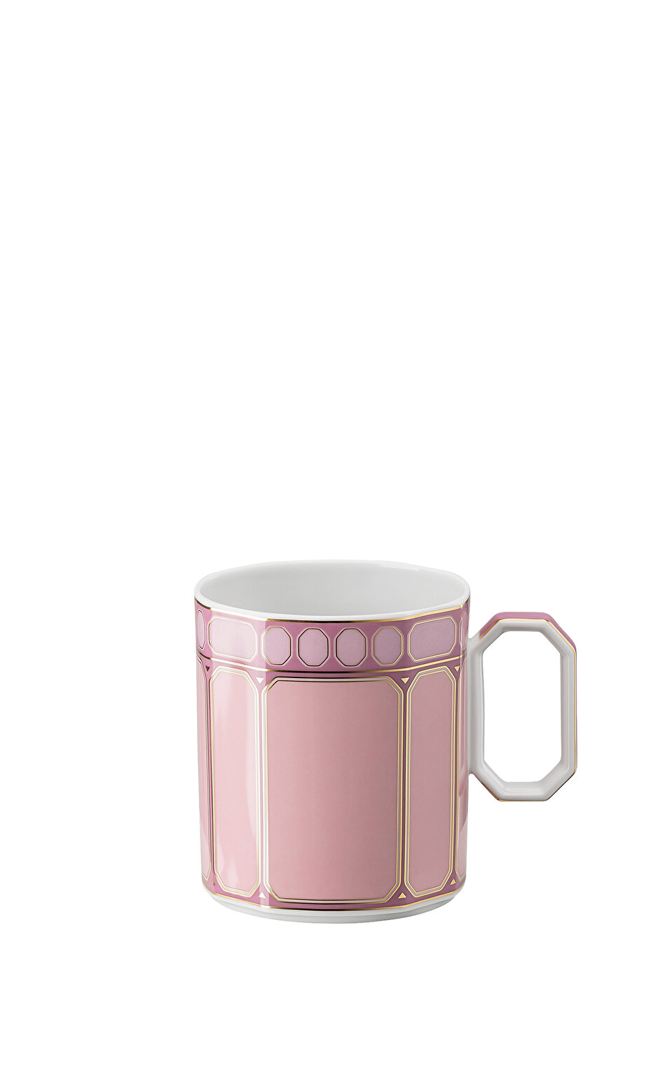 Swarovski X Rosenthal Pembe Kupa ROS10570-426350-15505-PEMBE