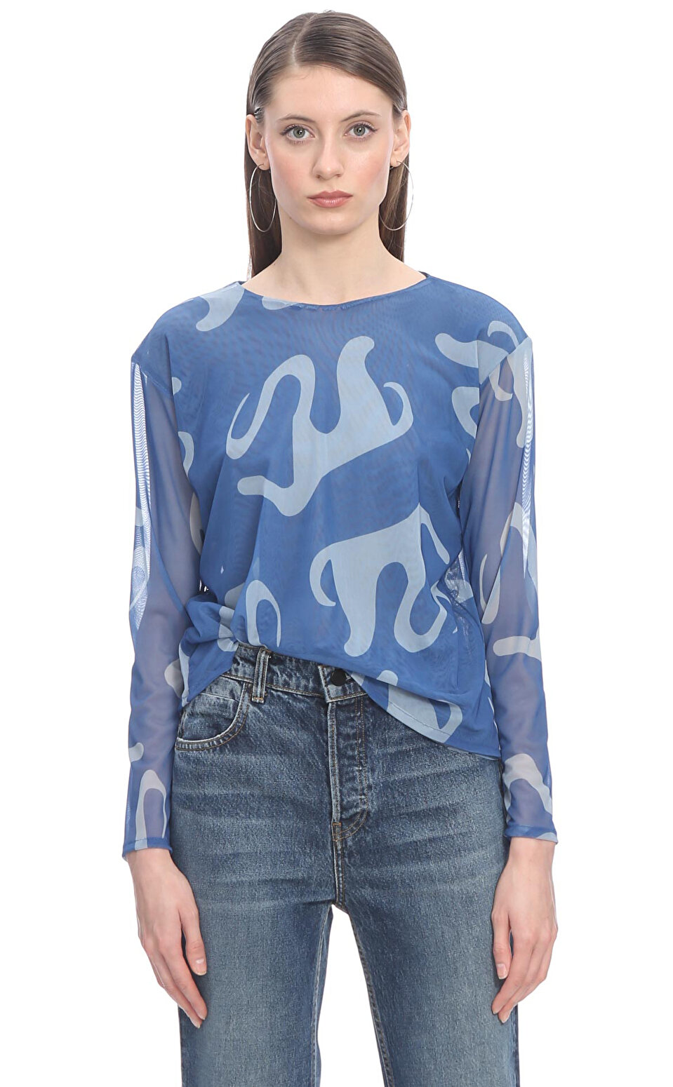 Diza Gabo Kadın Mavi Ust DIZDGFW2223-30314-BLUE - Brandroom